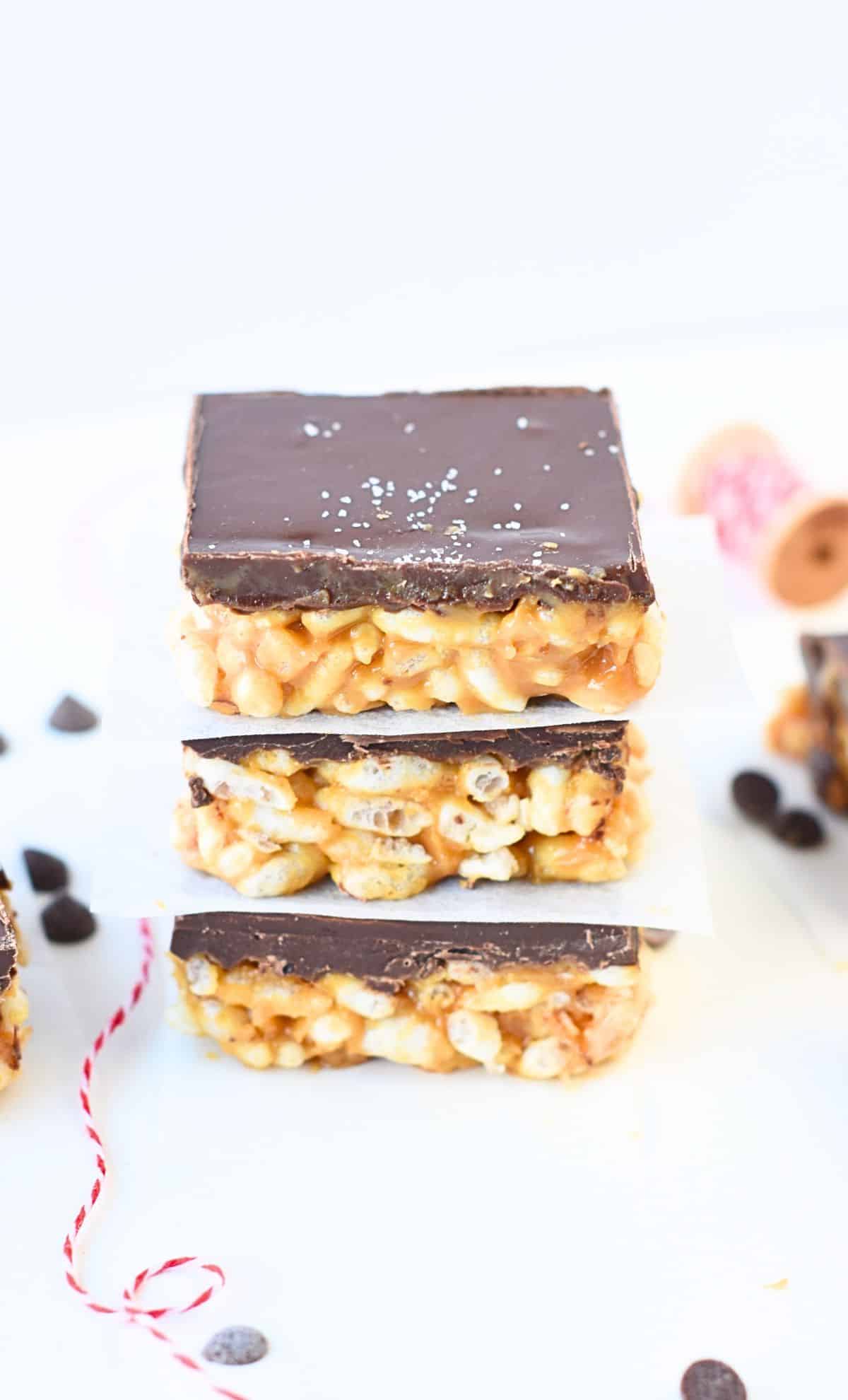 Healthy Puffed Rice Bars - The Conscious Plant Kitchen