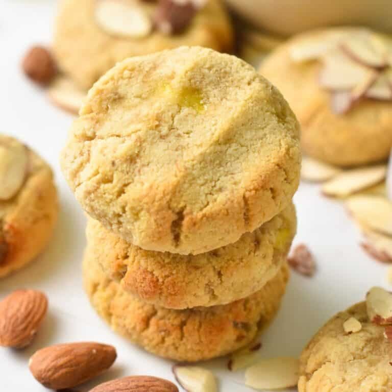 3-Ingredient Almond Flour Cookies - The Conscious Plant Kitchen