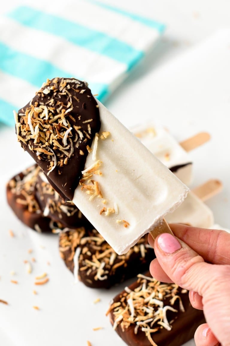 Coconut Popsicles - The Conscious Plant Kitchen