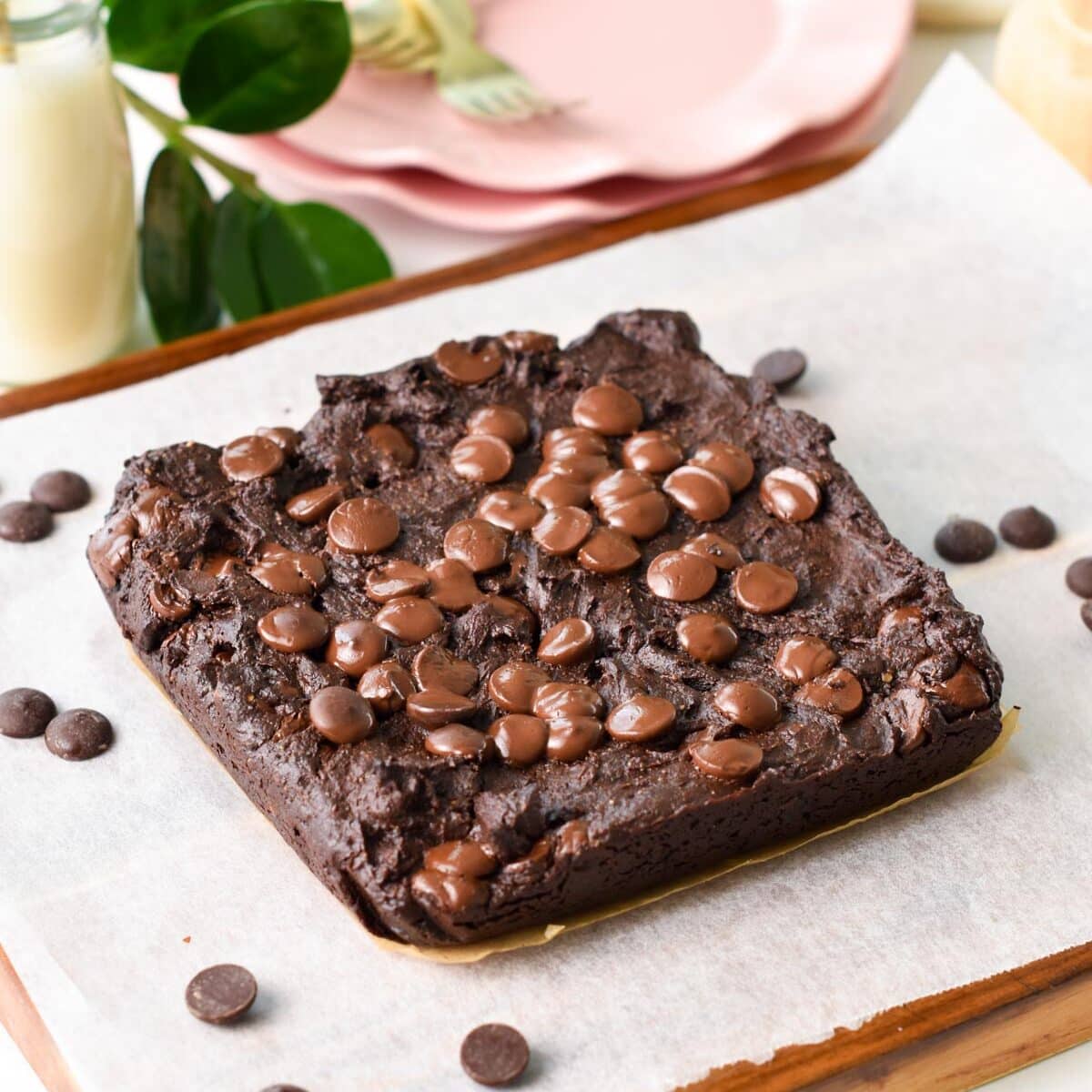 Healthy Brownies (4 Ingredients, No Eggs, No Dairy) - The Conscious ...