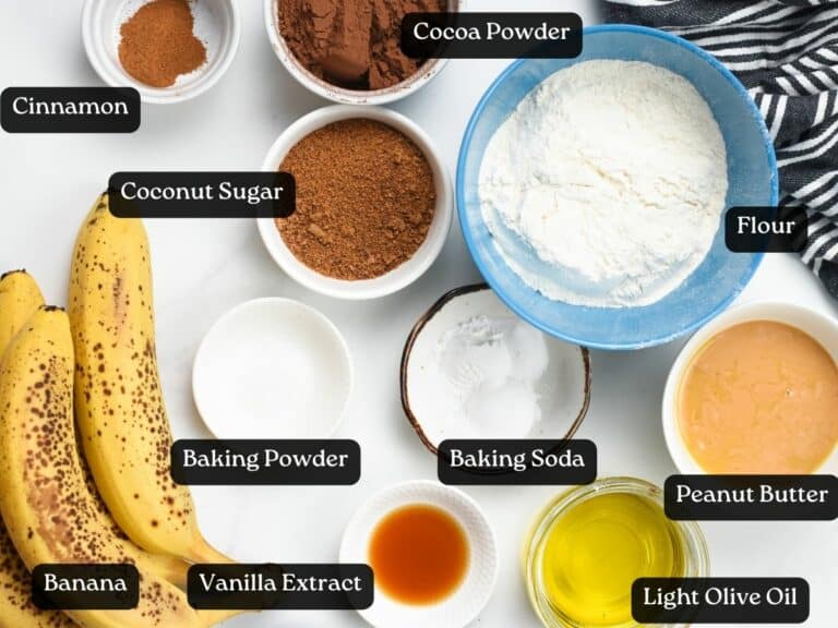 Chocolate Peanut Butter Banana Bread - The Conscious Plant Kitchen