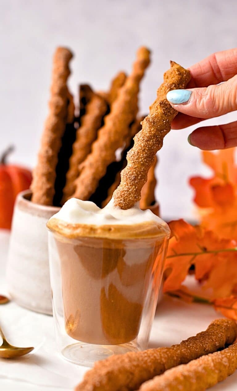Pumpkin Stick Cookies (5 Ingredients) - The Conscious Plant Kitchen
