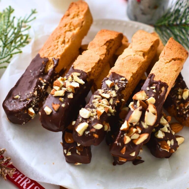Healthy Biscotti (No Eggs, No Dairy) - The Conscious Plant Kitchen