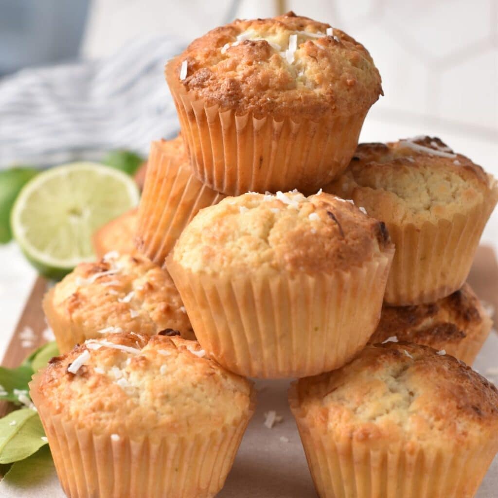 Coconut Muffins (Easier) - The Conscious Plant Kitchen