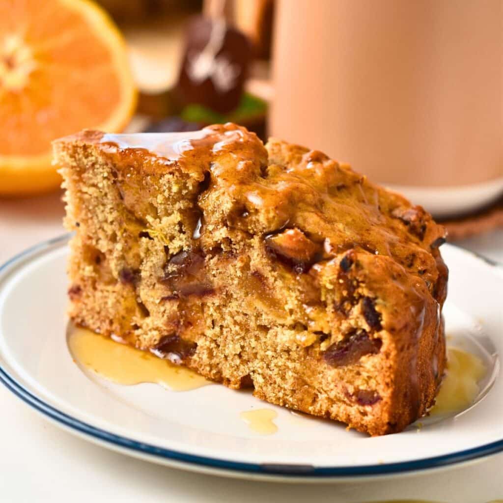 Date Cake (1 Bowl, No Butter, No Eggs) - The Conscious Plant Kitchen