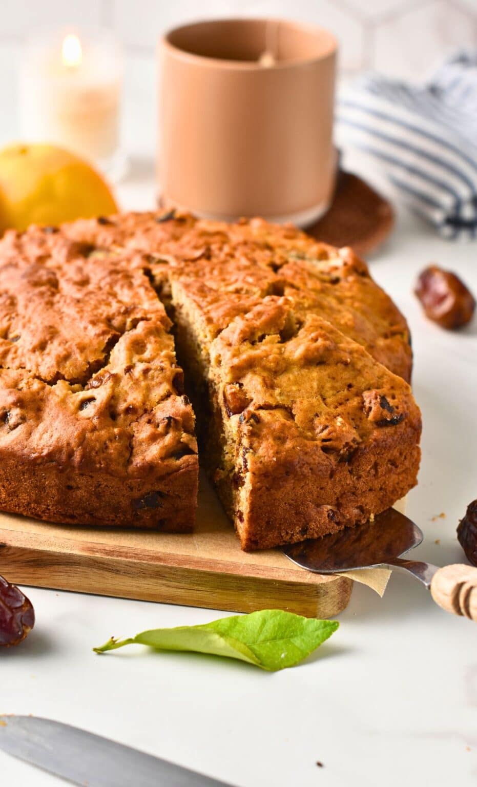 Date Cake (1 Bowl, No Butter, No Eggs) - The Conscious Plant Kitchen