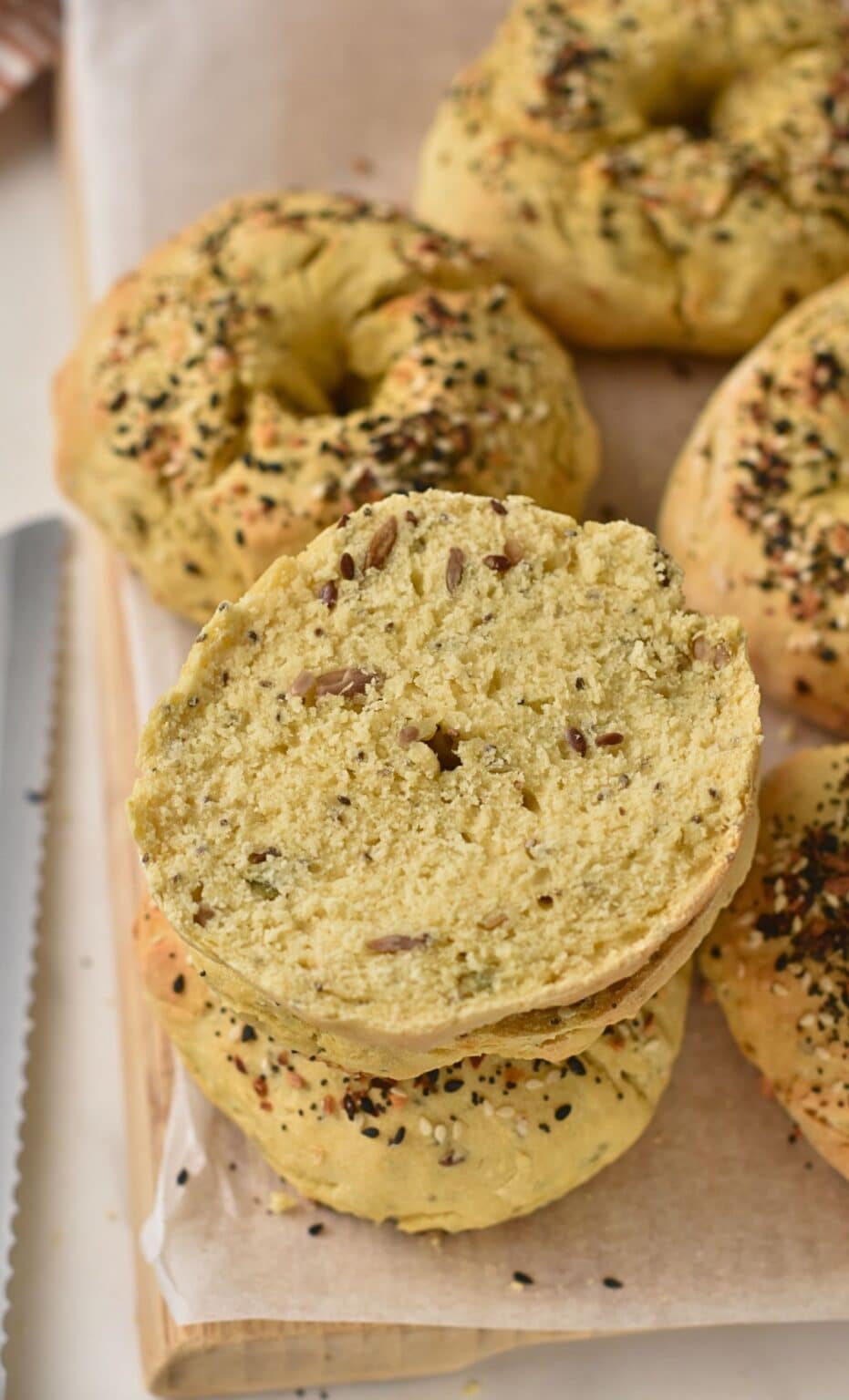 Protein Bagels (15g Protein, No Eggs, No Dairy) - The Conscious Plant ...