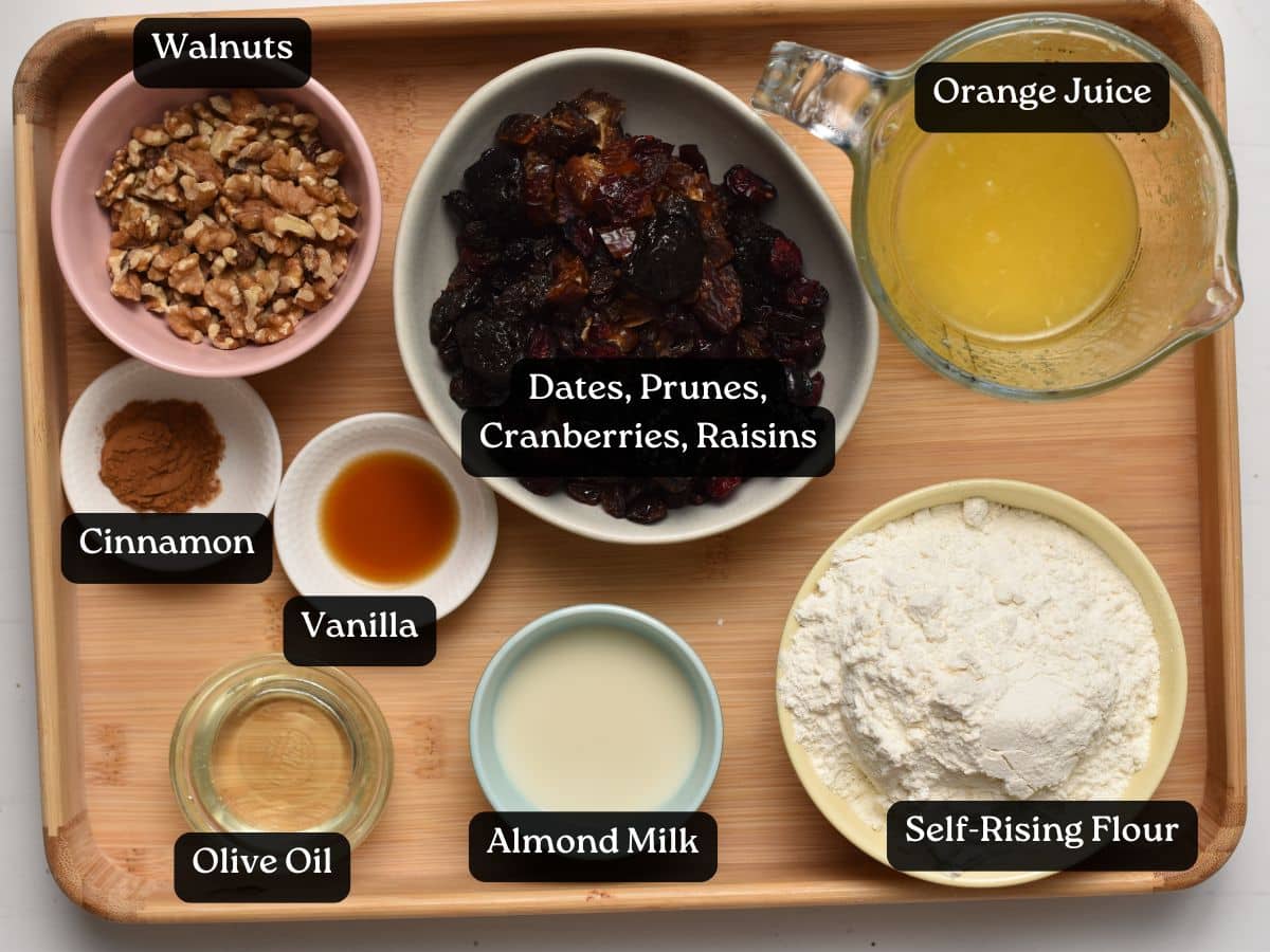 Dried Fruit Bread (No Added Sugar, 10-Min Prep) - The Conscious Plant Kitchen